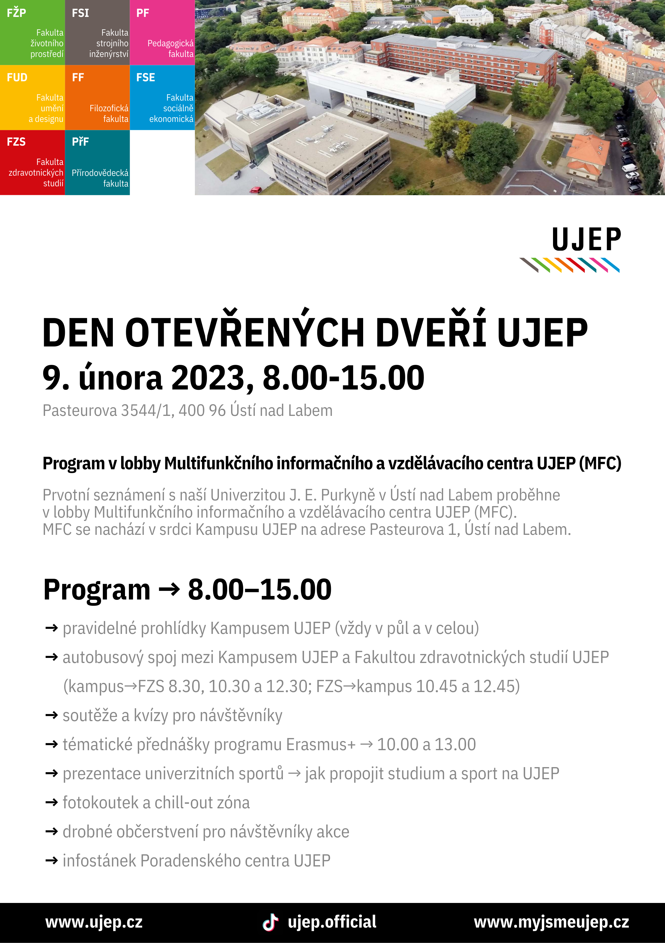 UJEP láká studenty - UJEP | Univerzita J. E. Purkyně